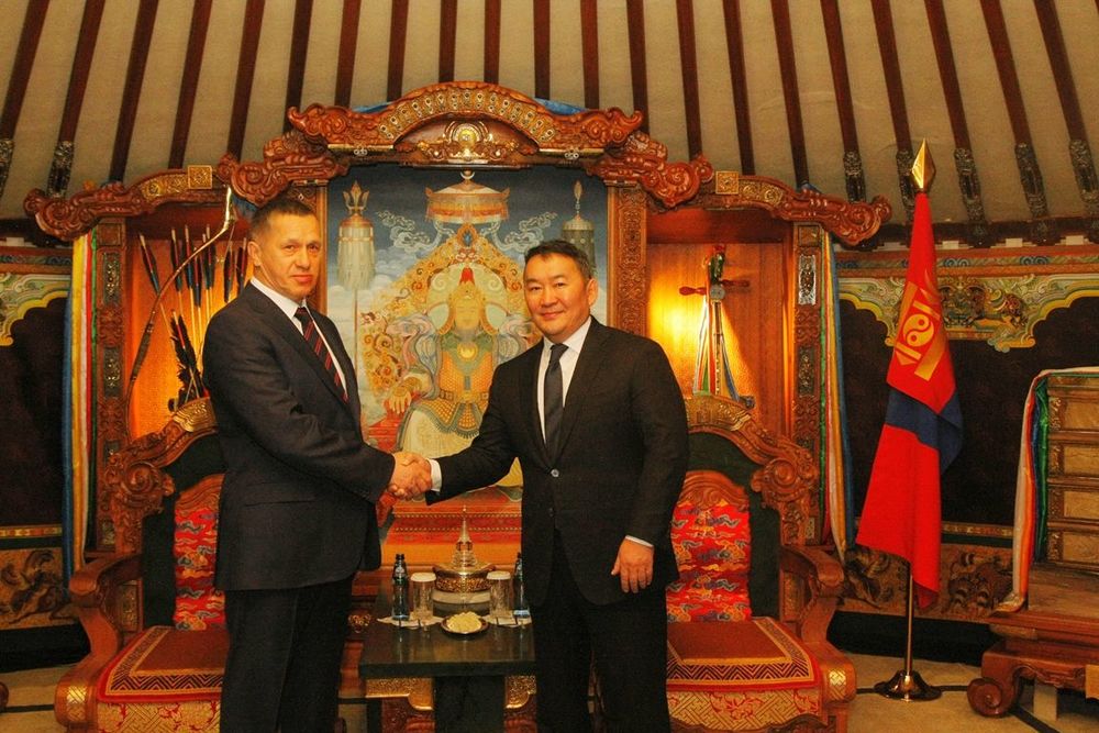 ОХУ ын Ерөнхийлөгчийн бүрэн эрхт төлөөлөгчийг хүлээн авч уулзлаа