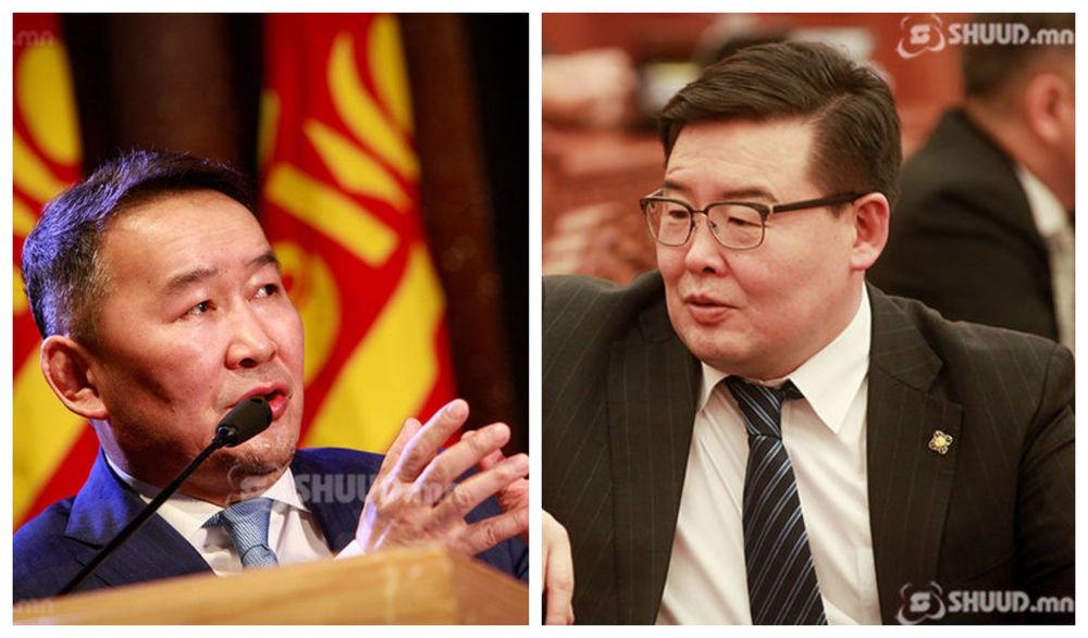 Үндсэн хуулийн төсөл Х Баттулга Vs Г Занданшатар