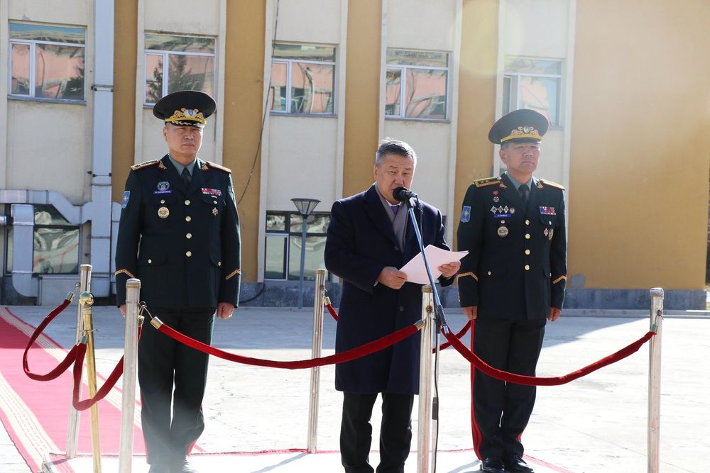 ЗХЖШ ын дарга бригадын генерал Д Ганзориг ажлаа хүлээн авлаа