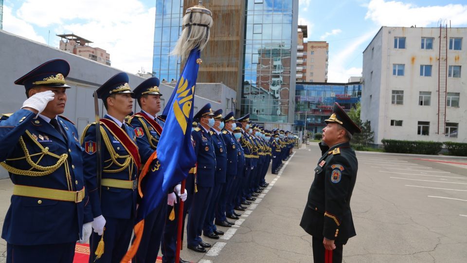 ОБЕГ ын дарга бригадын генерал Г Ариунбуян ажлаа хүлээн авлаа
