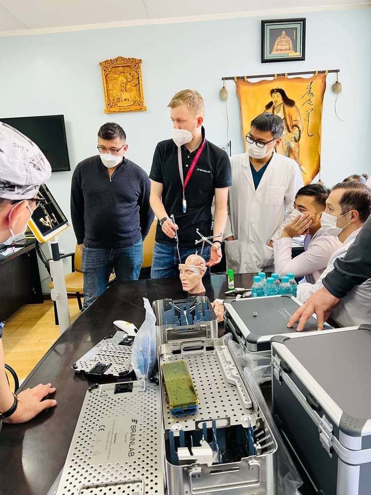 Тархи нугасны хавдрын байрлалыг тогтоох тоног төхөөрөмж боллоо