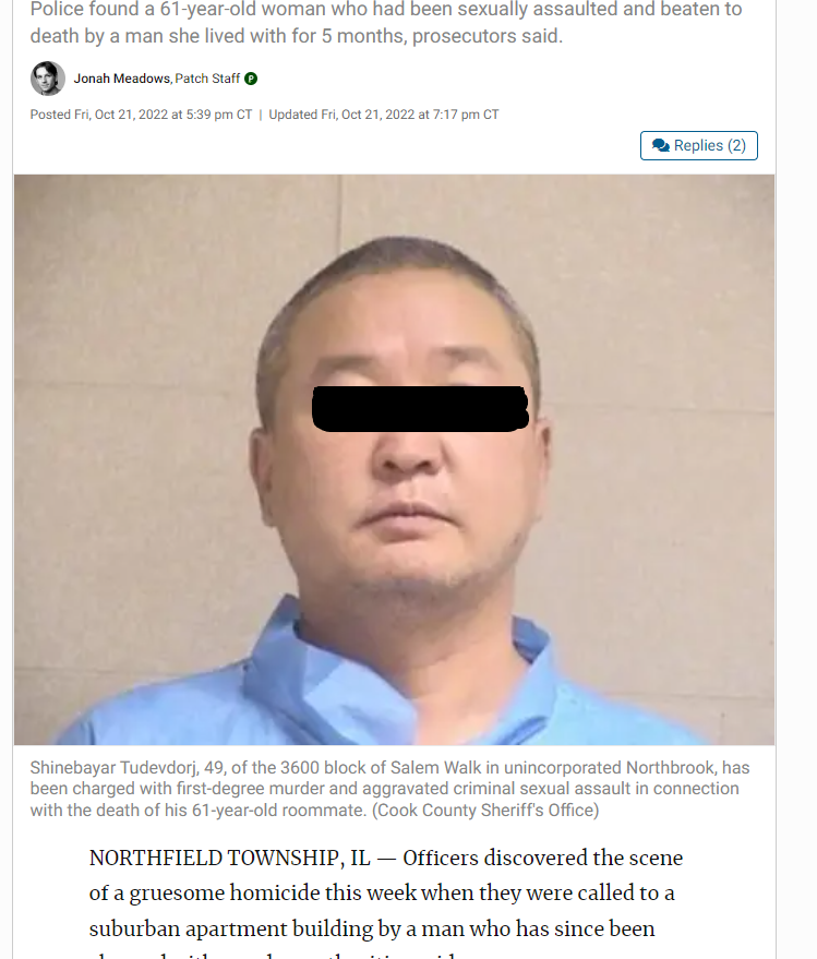 Монголын иргэн АНУ д хүний амь хэрцгийгээр хөнөөсөн хүчирхийлэл үйлдсэн хэрэгт буруутгагдаж байна