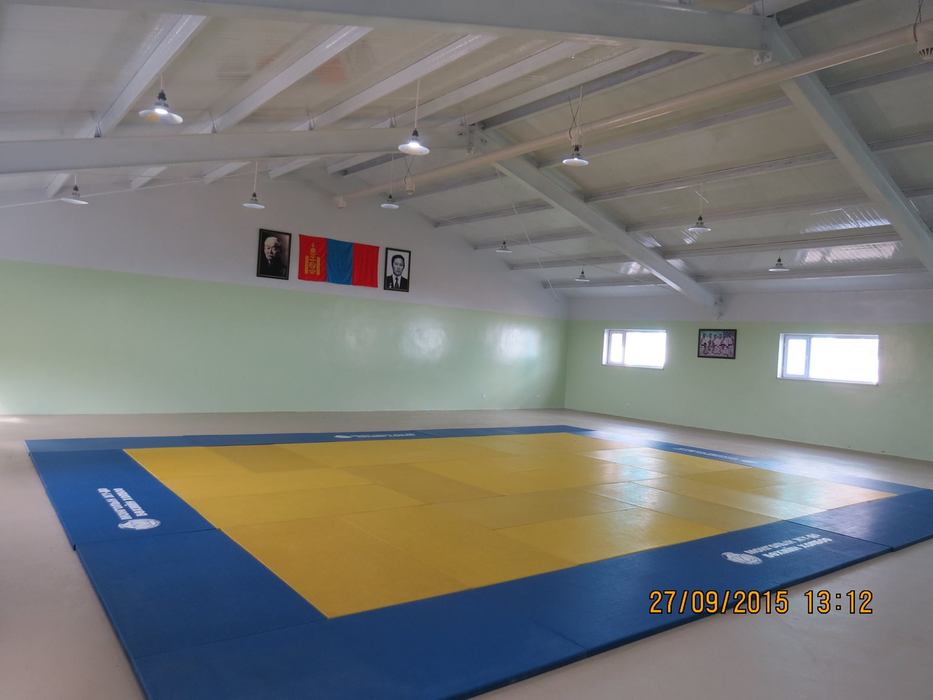 Ховд аймагт жүдо бөхийн ордон нээлээ