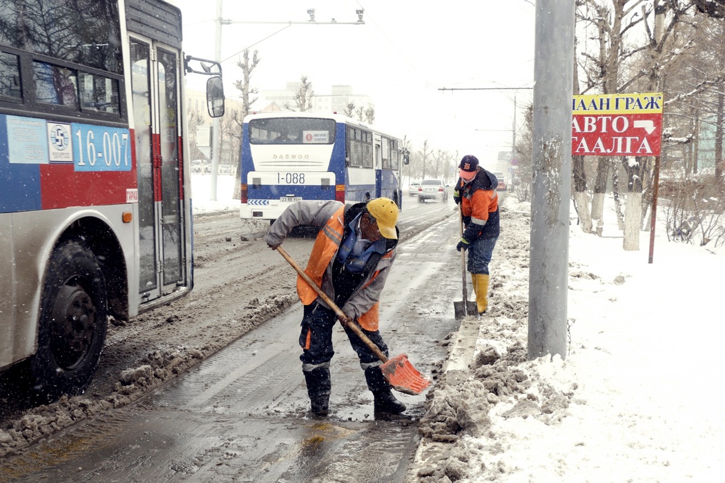 Цас цэвэрлэх техник, технологи бий болгоно