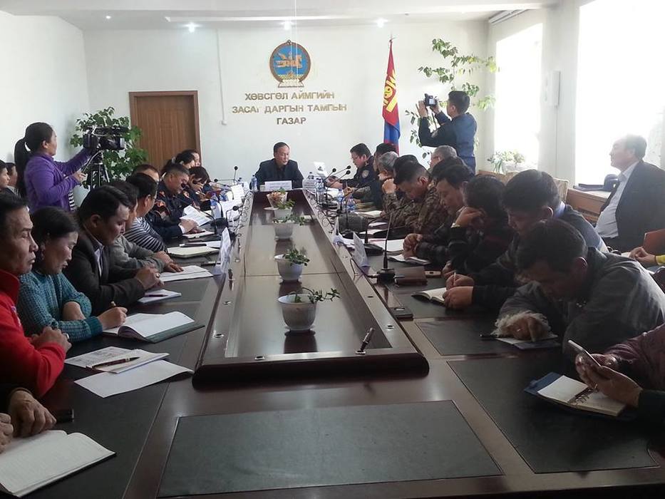 Шуурхай бүлэг Хөвсгөл аймагт ажиллалаа