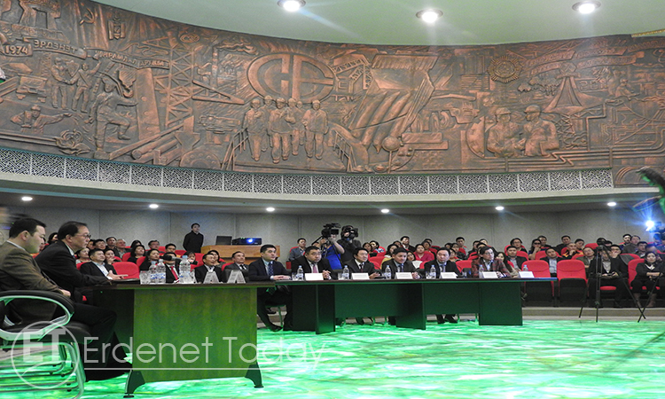 Эрдэнэт үйлдвэр ХХК ийн Ерөнхий захирлын ажил хүлээлцэх ёслол боллоо