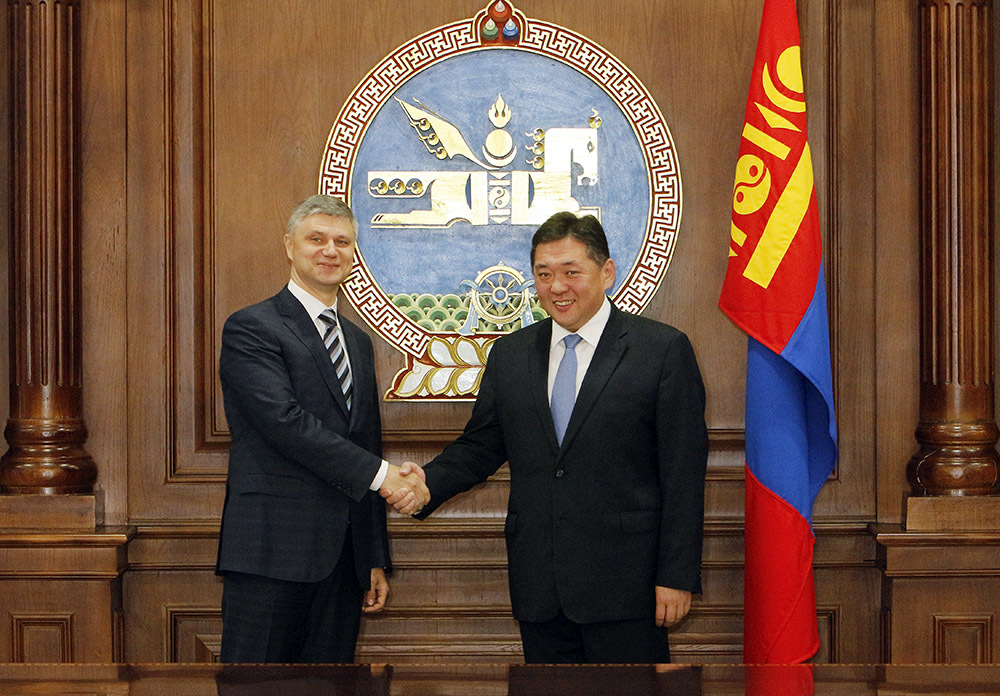 “Оросын төмөр замууд” НХН ийн Ерөнхийлөгч О В Белозёровтой уулзлаа