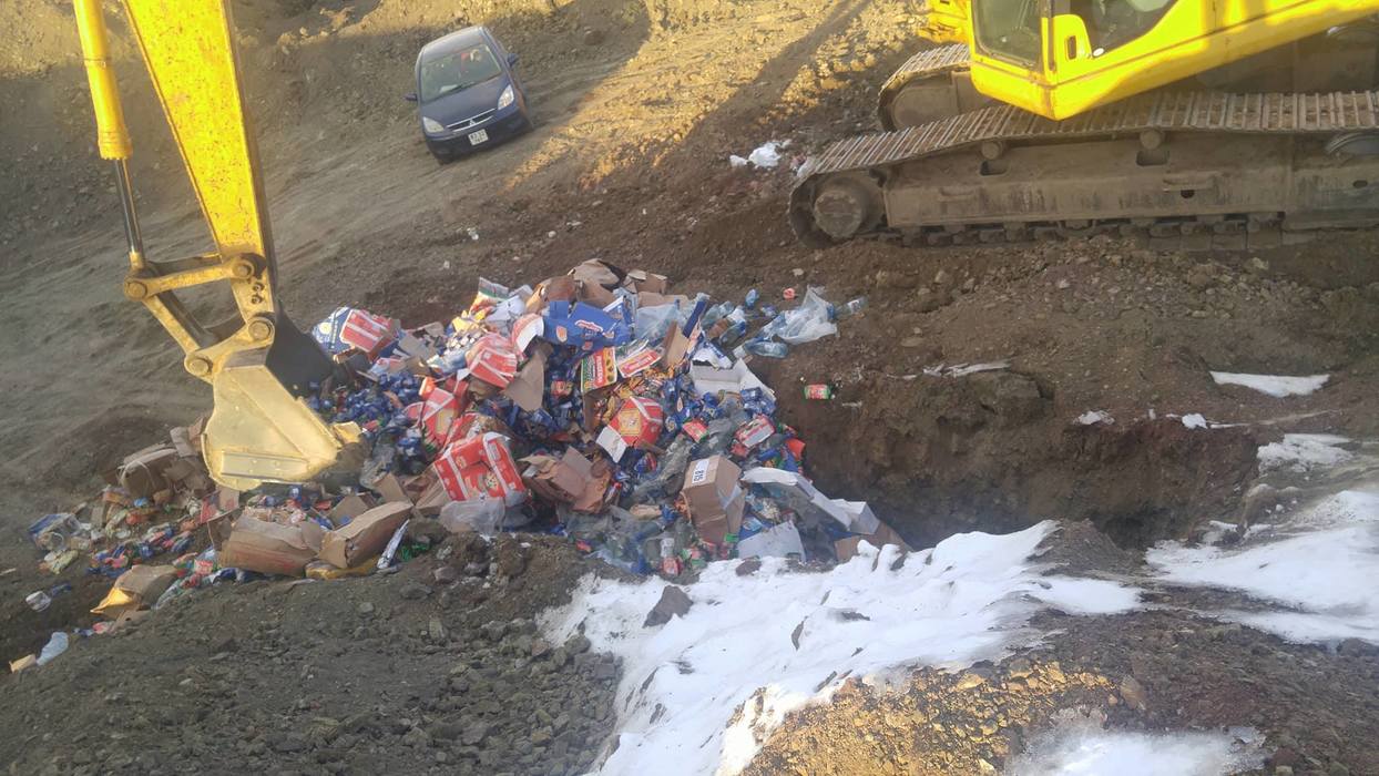 “Монретранс Фүүд” ХХК ийн 11 сая төгрөгийн бүтээгдэхүүнийг устгалаа