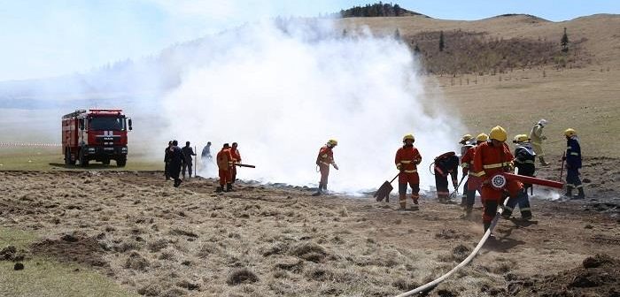 Ой хээрийн түймэртэй тэмцэх бэлэн байдлаа шалгуулав